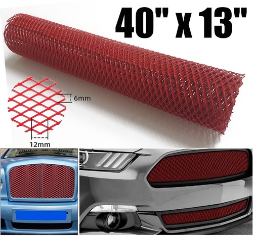 40''x13'' Aluminum Grill Mesh Cover Car Auto Bumper Fender Hood Vent ...