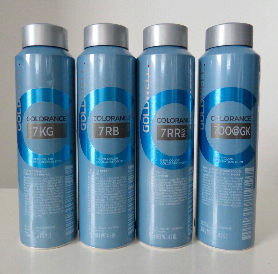 Goldwell Colorance Demi-Permanent Hair Color Can 4.2oz Ammonia Free ...