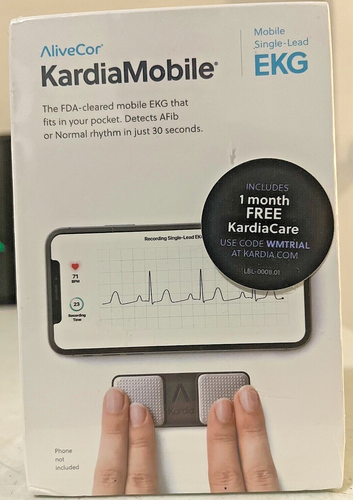 AliveCor AC-009 KardiaMobile Wireless Personal EKG Monitor NEW SEALED ...