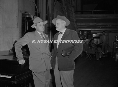 C. 1951 George D. Hay Grand Ole Opry WSM Ryman Nashville TN 8X10 Photo ...