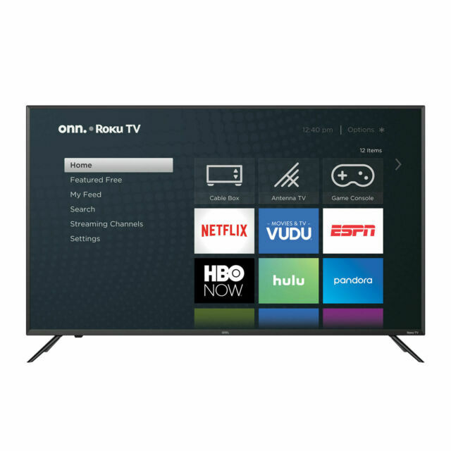 ONN 100007147 50 inch 4K Roku Smart LED TV for sale online | eBay