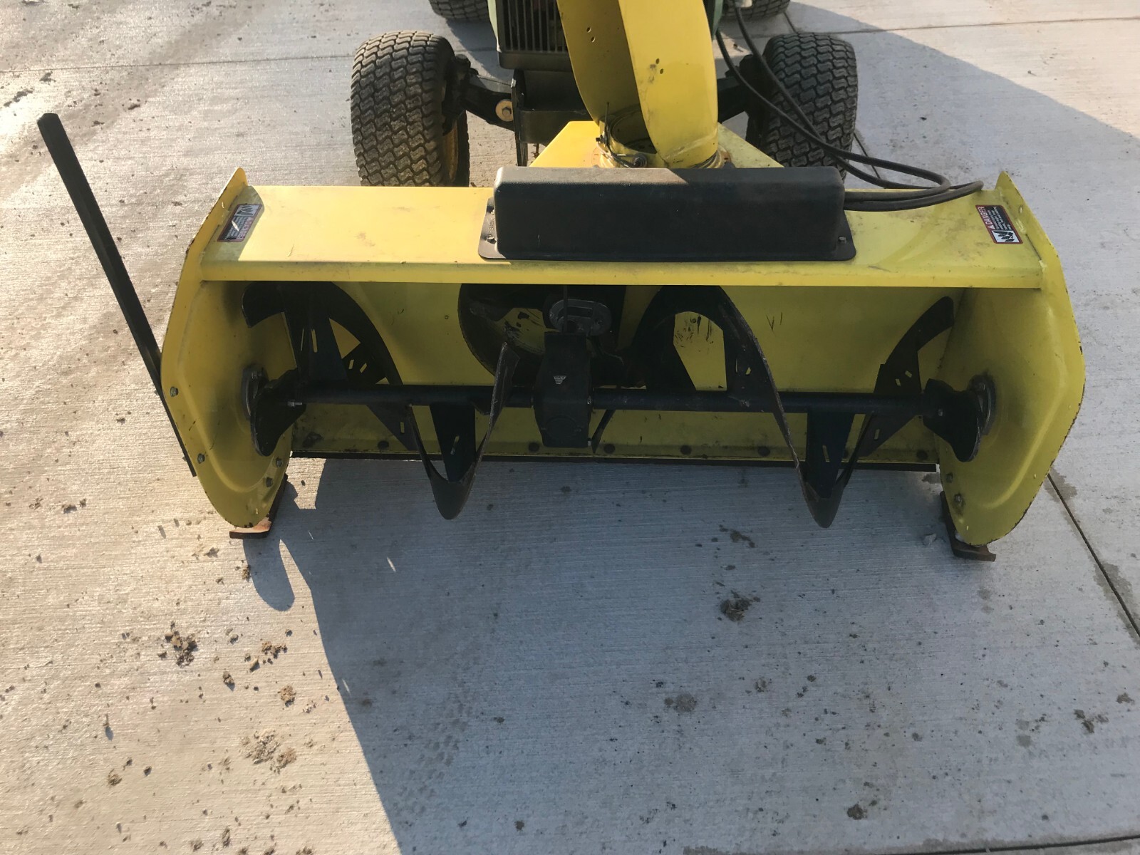 John Deere 425 445 455 47In 2 Stage Snow Blower Snow Thrower Head And ...