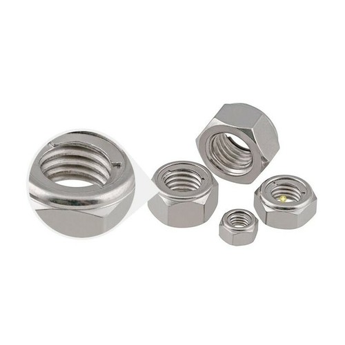 M3~M20 stainless steel metal lock nut GB6184 self-locking Anti-loose ...