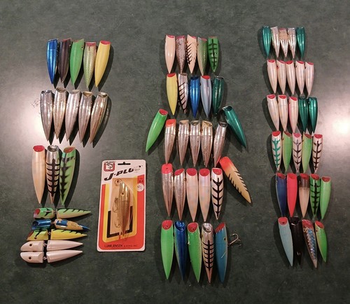 Lot of 75 Trolling Lures: Luhr Jensen, J-Plug & Assortd Brands, Styles ...