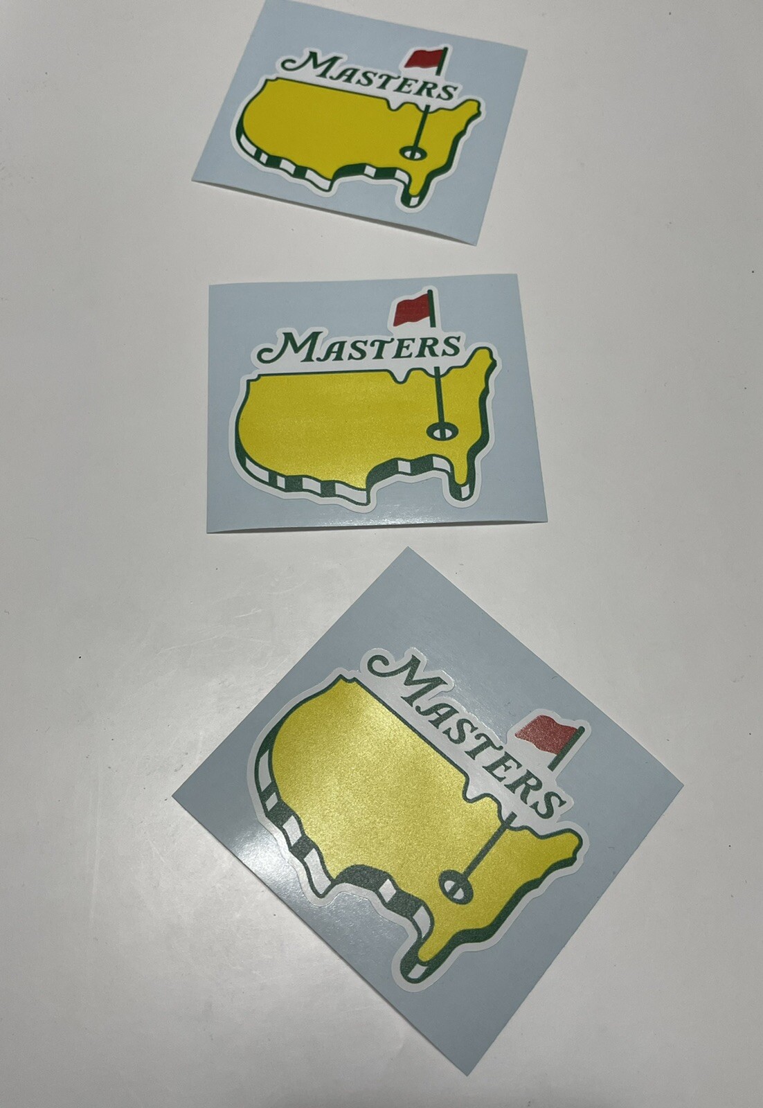 Masters Golf ( 2 Pack ) Decals. Golfing Items , Car Windshield. | eBay