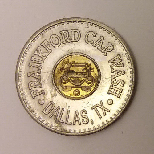 Frankford Car Wash Dallas, TX Token 27mm | eBay