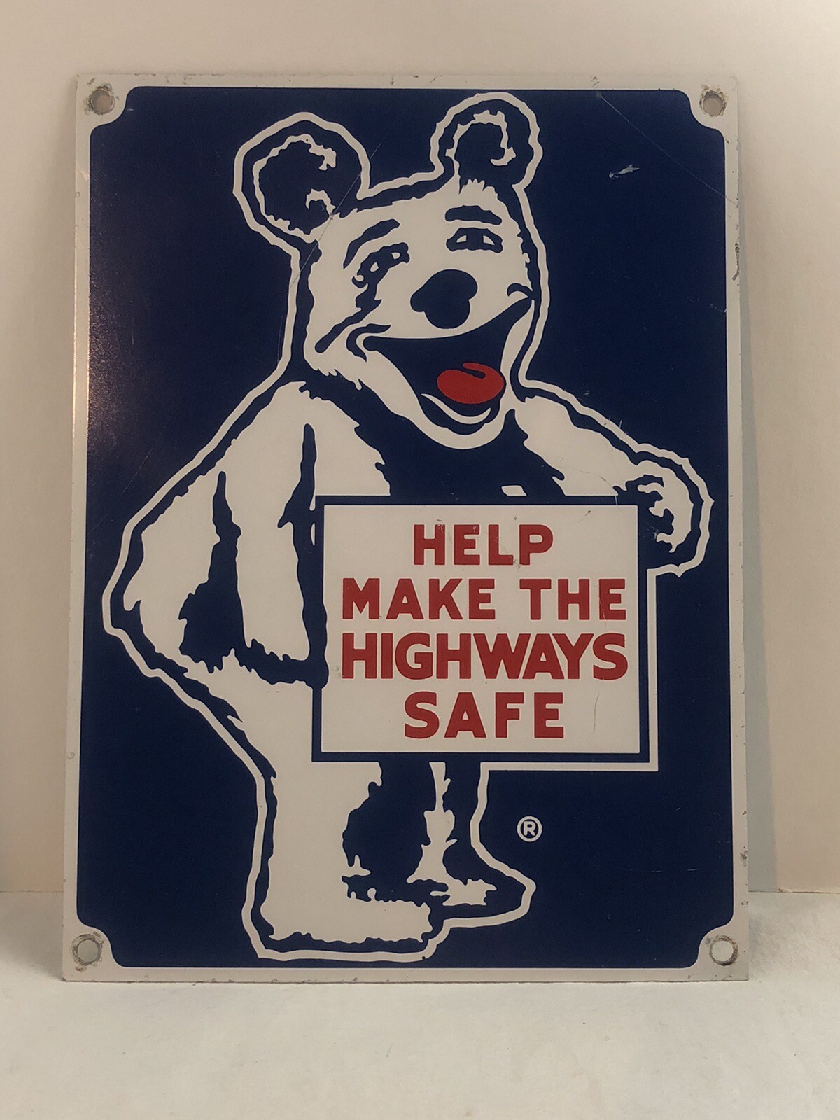 vintage bear wheel alignment sign | eBay