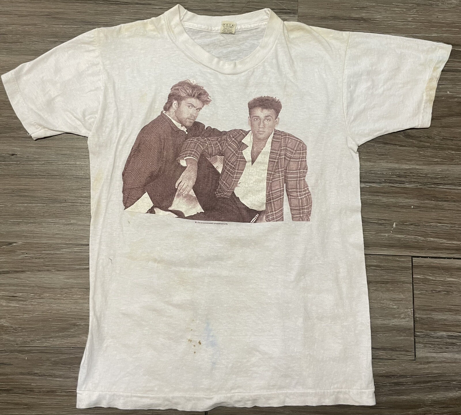 Vintage 1985 Wham America! Tour Shirt - Size M - Gem