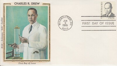 DOCTOR CHARLES DREW PIONEER BLOOD BANK BLACK HERITAGE R&R COLORANO CACH ...