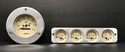 1942-1948 Ford Car 5 Gauge Dash Panel Insert Tan | Vintage ...