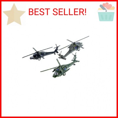 Playmaker Toys U.S. Army Sikorsky UH-60 Black Hawk Helicopter 10" Die ...