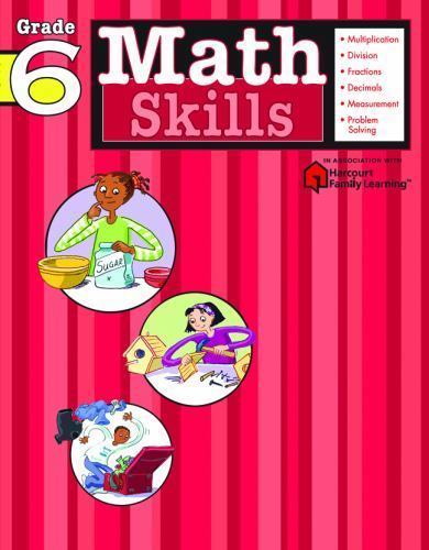 Math Skills: Grade 6 [Flash Kids Harcourt Family Learning ...