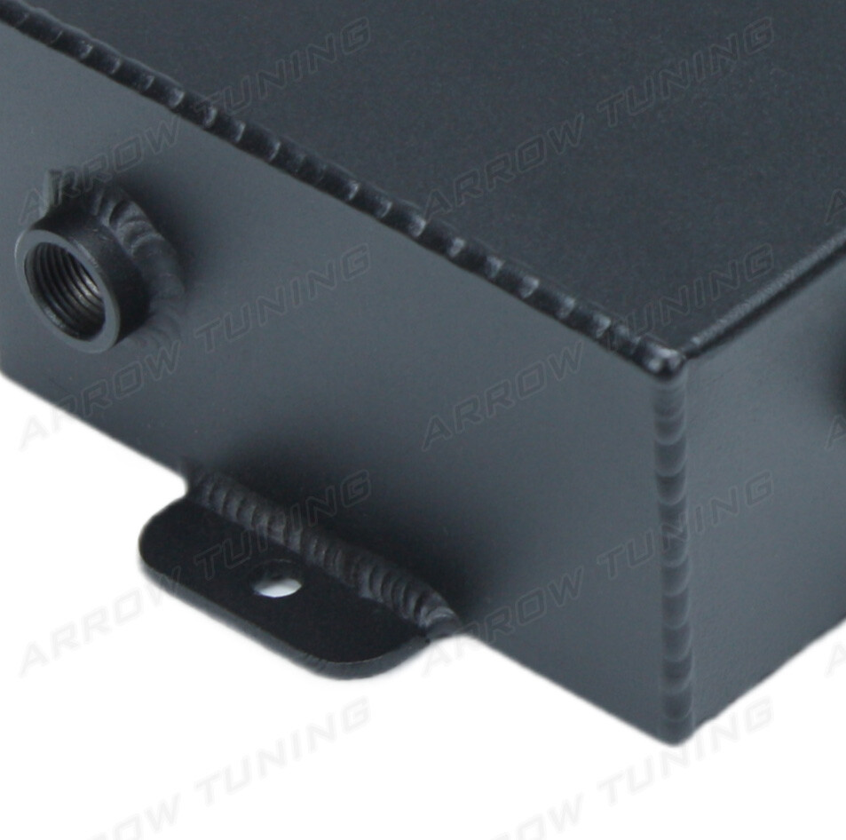 1.2L Universal Aluminum Radiator Coolant Expansion Overflow Header Tank ...