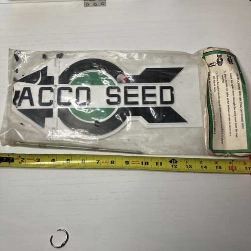 ACCO Seeds Arrow Sign Plastic Weather Wind Vane 1970’s Advertising | eBay