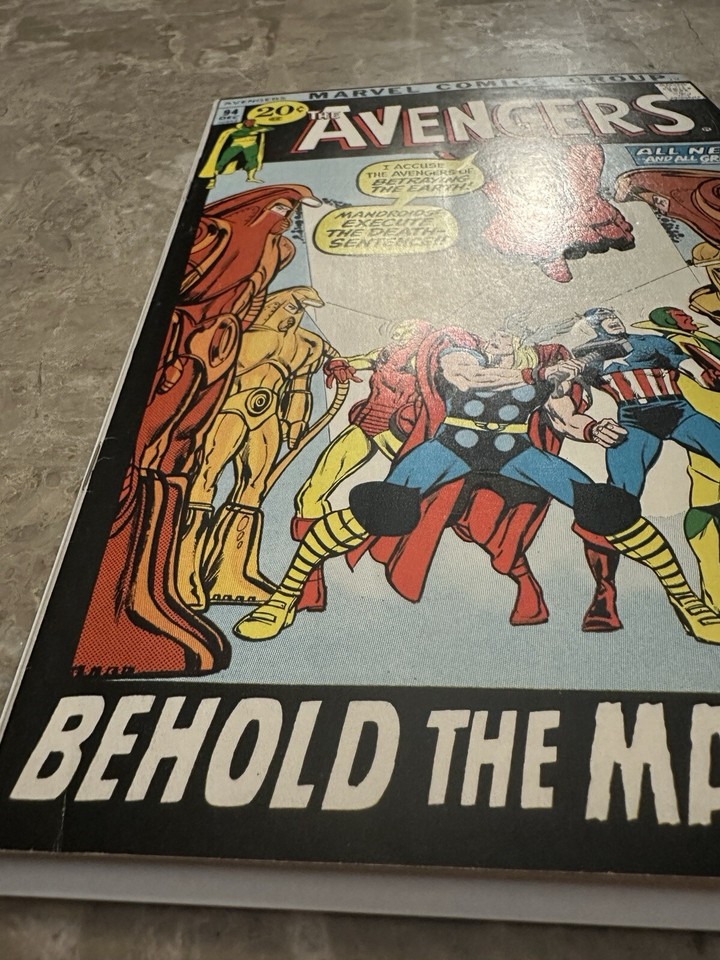 Avengers #94 FN/VF 7.0 (Marvel Comics 1971) - Gorgeous Copy for Grade ...