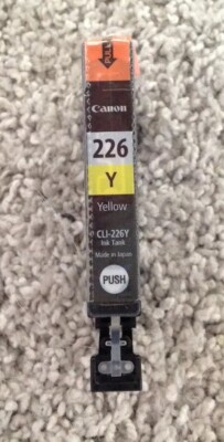 Sealed Genuine Canon CLI-226 yellow Ink Cartridge | eBay