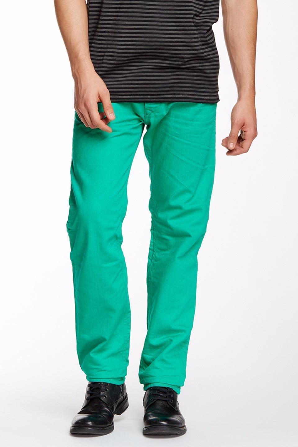 $195 NEW Diesel Jeans Darron in Vivid Green Size W30xL32 Reg. Slim ...