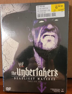 WWE: The Undertakers Deadliest Matches (DVD, 2010, 3-Disc Set ...