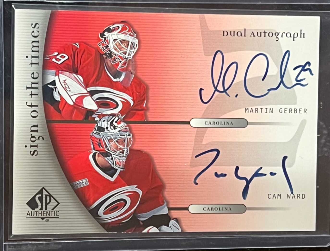 Cam Ward Autographed Memorabilia | Signed Photo, Jersey, Collectibles ...