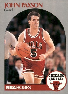 1990-91 NBA Hoops - John Paxson #67 - Chicago Bulls Basketball Card | eBay