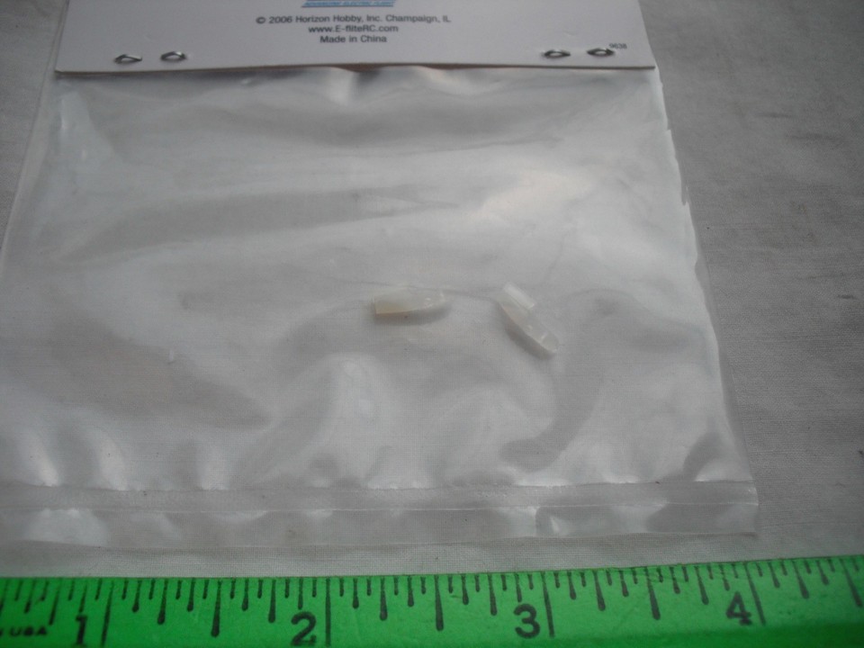 Lot of 2 E-flite EFLA201 Micro Pushrod Keepers, RC R/C Plane Airplane ...