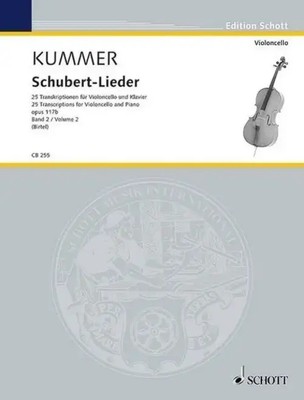 Friedrich August/Schubert, Franz Kummer | Schubert-Lieder 2 | Broschüre ...