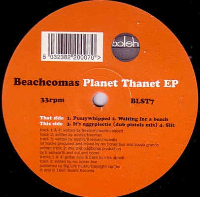 Beachcomas - Planet Thanet EP - UK 12" Vinyl - 1997 - Bolshi | eBay