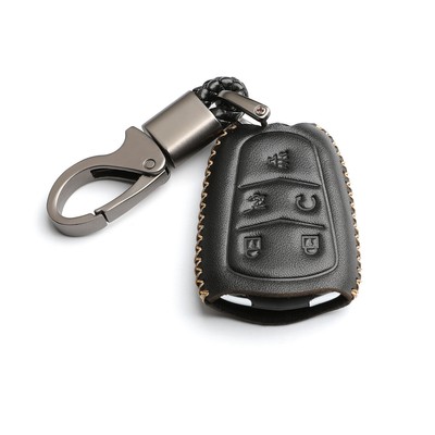 Key Fob Bag Cover Case Chain Remote For Cadillac CT6 XT5 ATS CTS 5 ...
