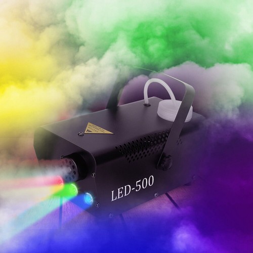 Smoke Fog Machine RGB LED Light Fogger Wedding Party Stage DJ Stage ...