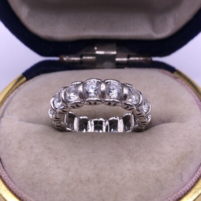 Sterling Infinity Band 925 Size 4 | eBay