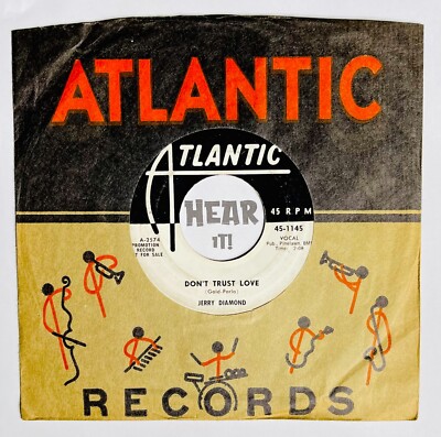 50s Teen Rockabilly 45 JERRY DIAMOND Don't Trust Love / Sunburned ...