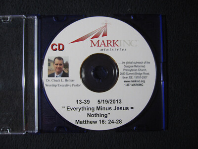 Everything Minus Jesus Equals Nothing [CD] Chuck Betters May 19 2013 | eBay