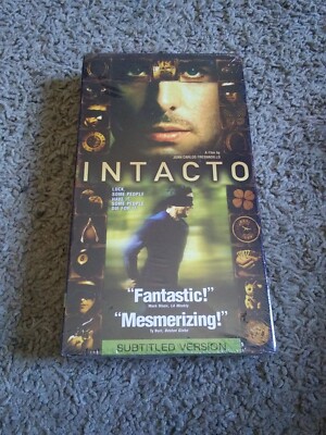 Intacto FACTORY SEALED VHS | eBay