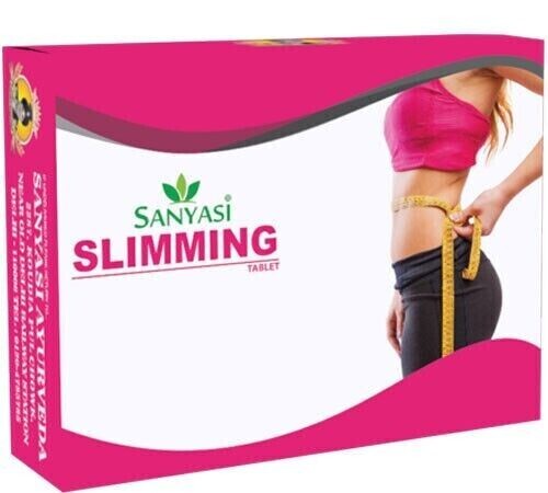 Sanyasi Ayurveda Slimming FOR WEIGHT LOSS AND FAT BURNER (120 tablets ...