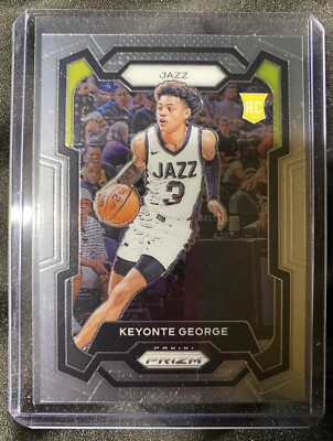 KEYONTE GEORGE Jazz 2023-24 NBA ROOKIE RC BASE PRIZM #127 | eBay