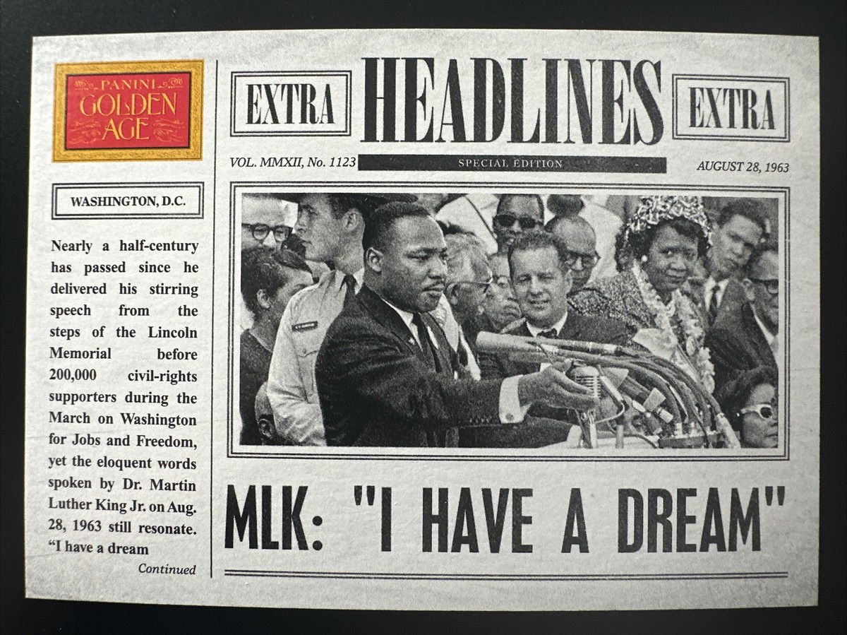 Martin Luther King I Have A Dream Martin Luther King Jr. Speech: 'The