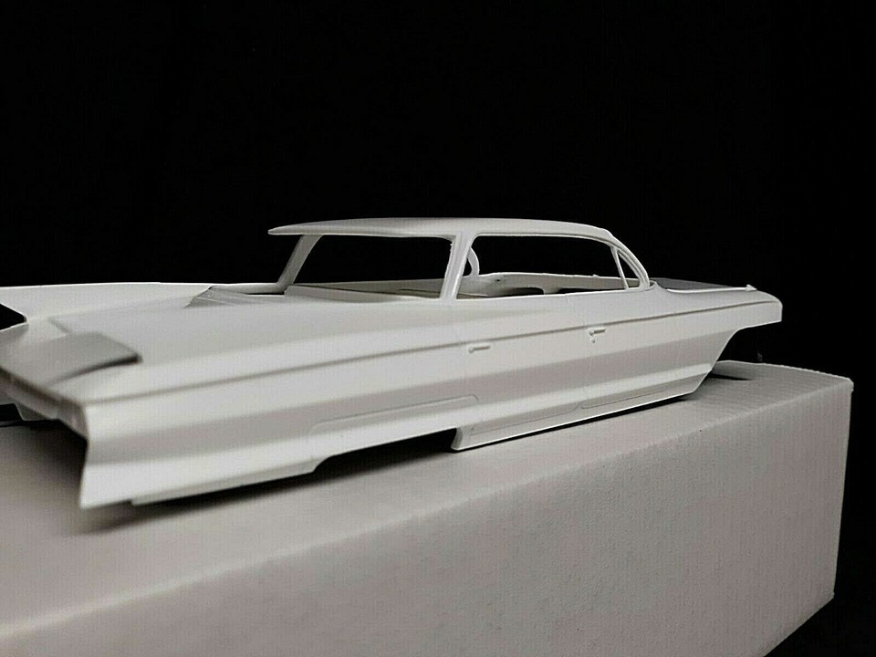 1961 Cadillac series 62 Flat Top 1:25 Scale Resin model kit. Decko Car ...