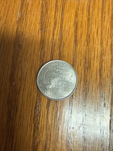 2002 P Quarter Louisiana Error Rare Coin | eBay