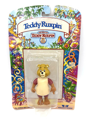 1985 World Of Wonder Teddy Ruxpin Action Figure Vintage Poseable | eBay