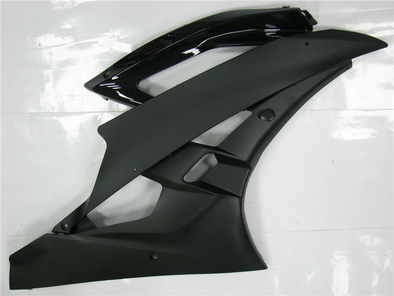 FD Matte Glossy Black Kit Fit for Yamaha 2006 2007 YZF R6 Fairing ABS ...