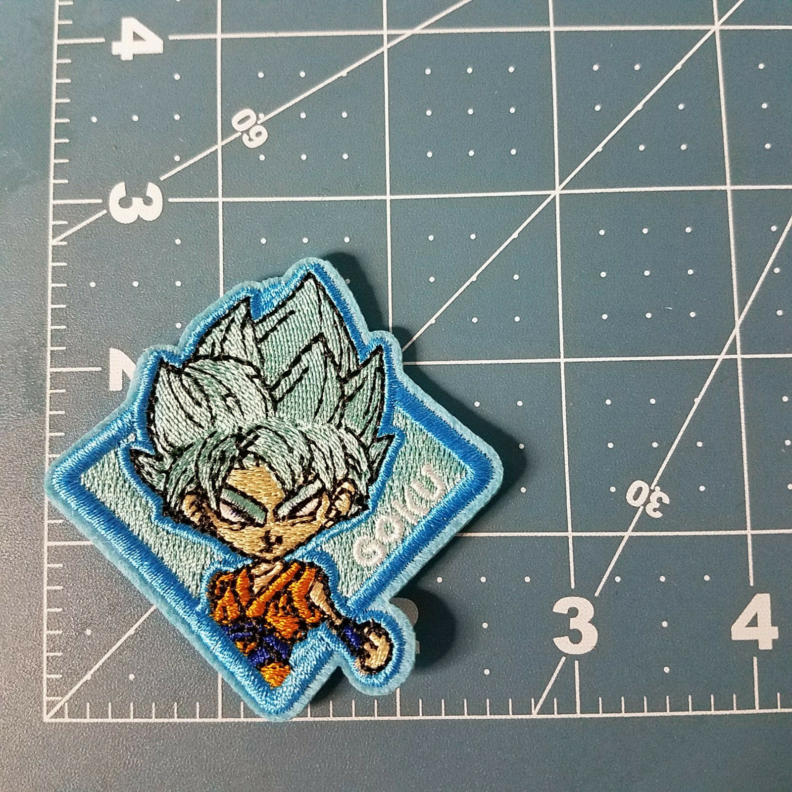 Dragon Ball Z Ensemble De 3 Patch 7cm Grand Vegeta, Goku , Frieza | eBay