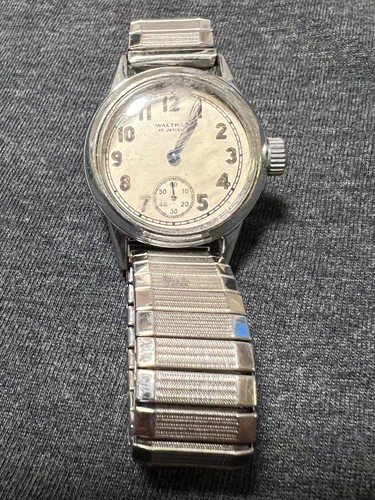 1945 Waltham ORD. DEPT. Grade No 10617 17J WWII US Military Issued ...