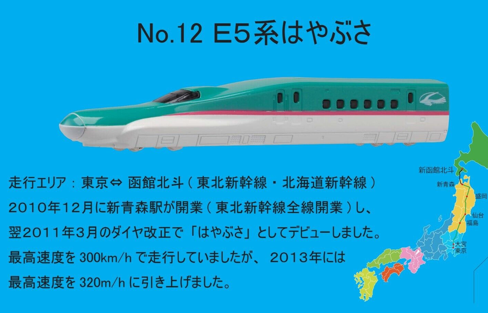 TRANE N Gauge E5 Series Hayabusa Shinkansen JR Bullet Train Diecast ...