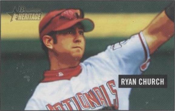 2005 Bowman Heritage - Ryan Church #97 Mini for sale online | eBay