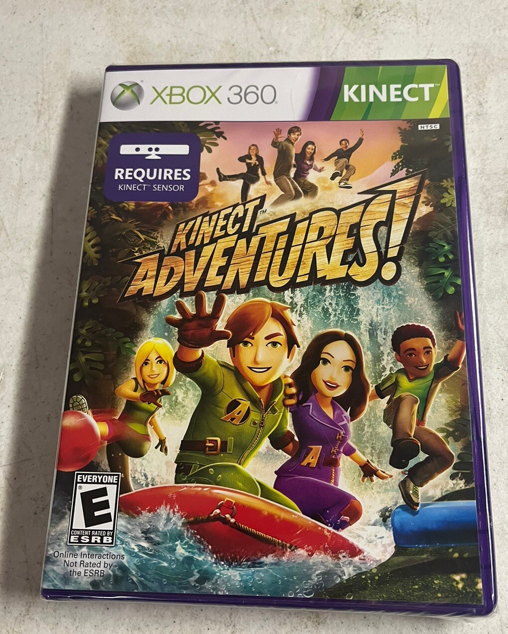 Xbox 360 - Kinect Adventures (Microsoft Xbox 360, 2010) - NEW & SEALED ...