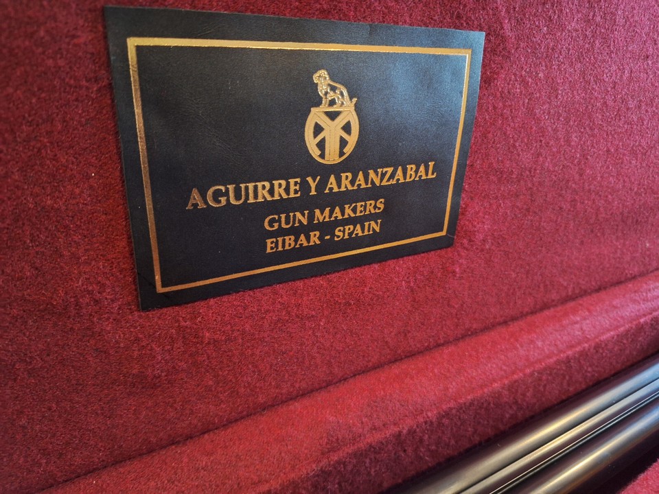 AYA Leather Gun Case label- New Unused- Ultra Rare! | eBay UK