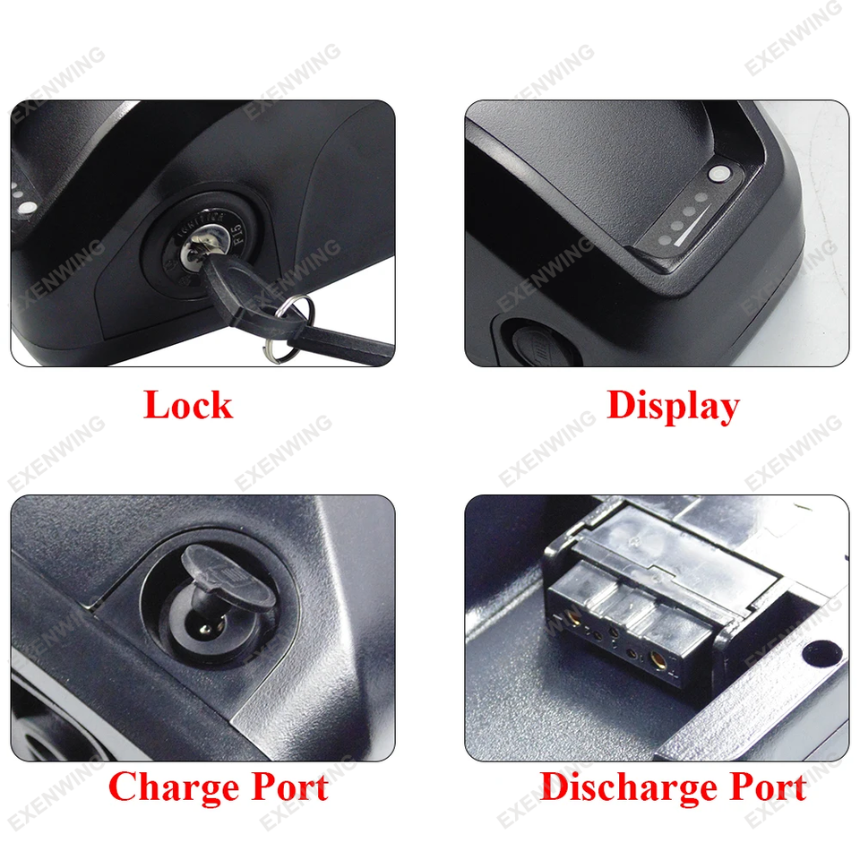 48V14Ah Ebike Battery for RadRunner/ RadWagon / RadMini / RadRover 5 ...