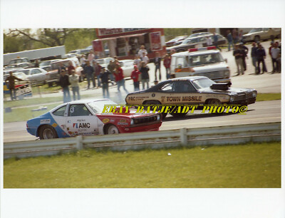 PRO STOCKS WALLY BOOTH AMC HORNET 1977 PHOTOGRAPH DRAG RACING | eBay
