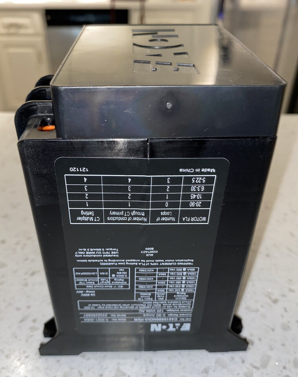 Eaton+C4410590NOUI+90A%2C+120V+AC+Overload+Relay for sale online | eBay