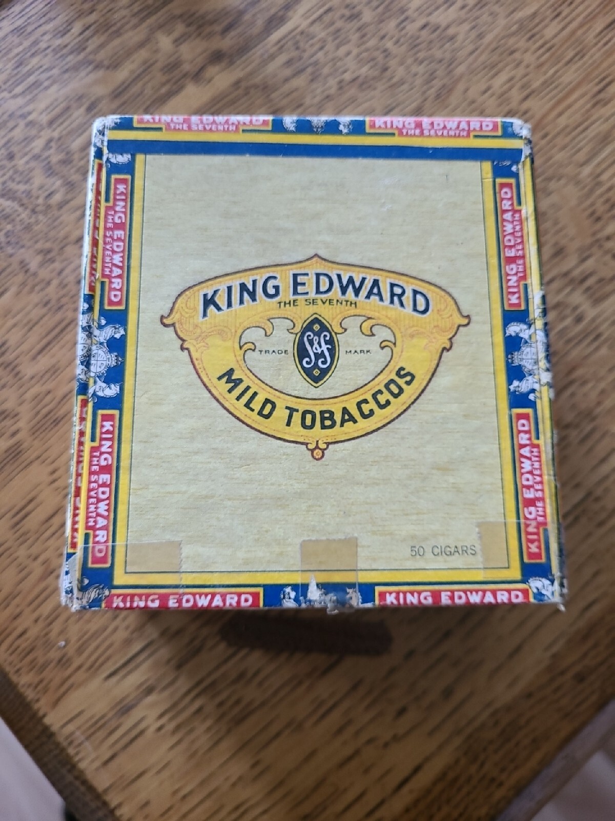 Vintage Small Cigar Box King Edwards Cigarillos A Swisher Product! | eBay